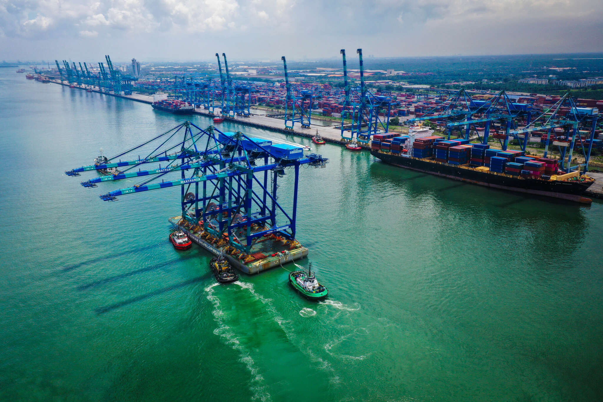 WESTPORTS HANDLED A CONTAINER VOLUME OF 7.47 MILLION TWENTY-FOOT ...