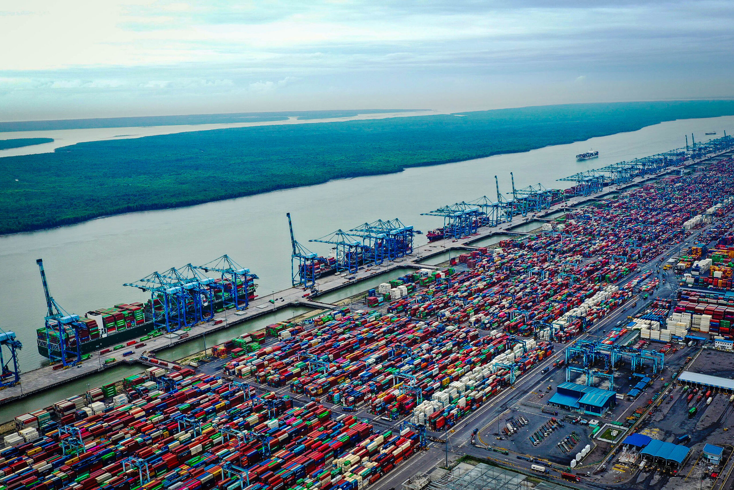 WESTPORTS HANDLED A CONTAINER VOLUME OF 7.47 MILLION TWENTY-FOOT ...