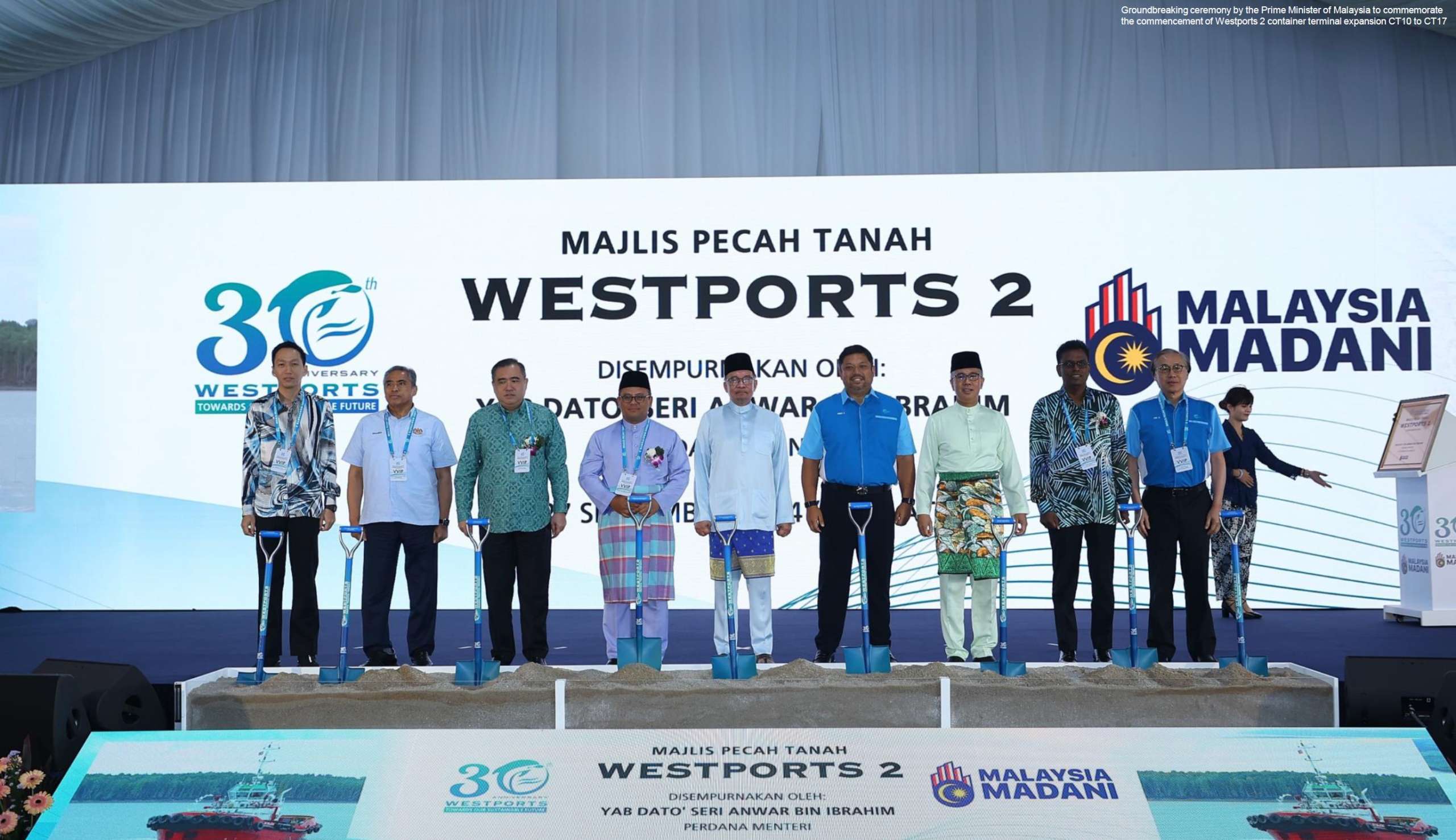 WESTPORTS HANDLED A CONTAINER VOLUME OF 8.11 MILLIONTWENTY-FOOT ...